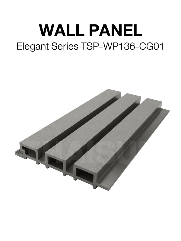 WPC Ceiling and Wall Cladding TSP-WP136-CG01 - Thaisun