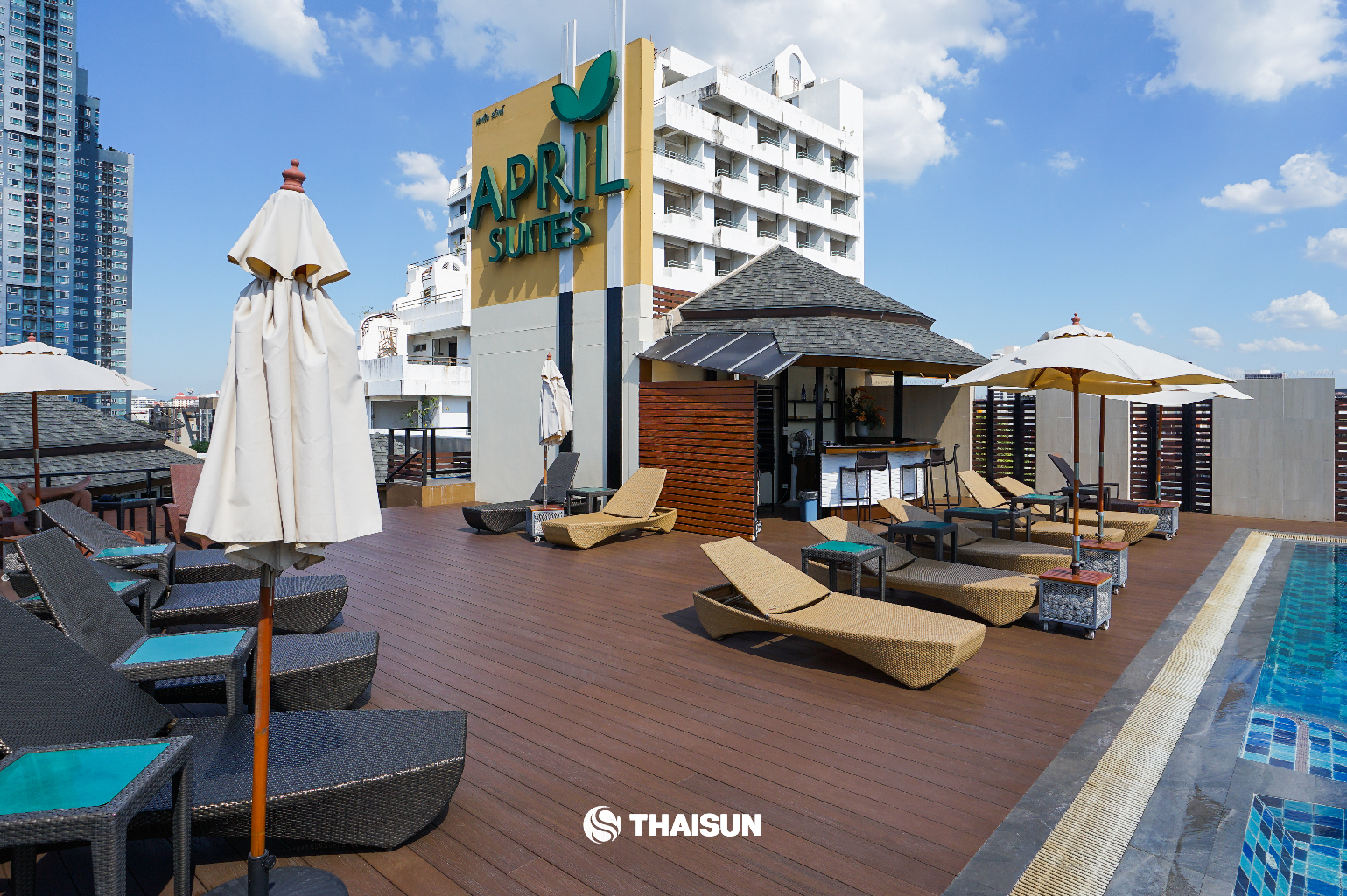 Apirl Hotel - Pattaya Chonburi - Thaisun wpc wood